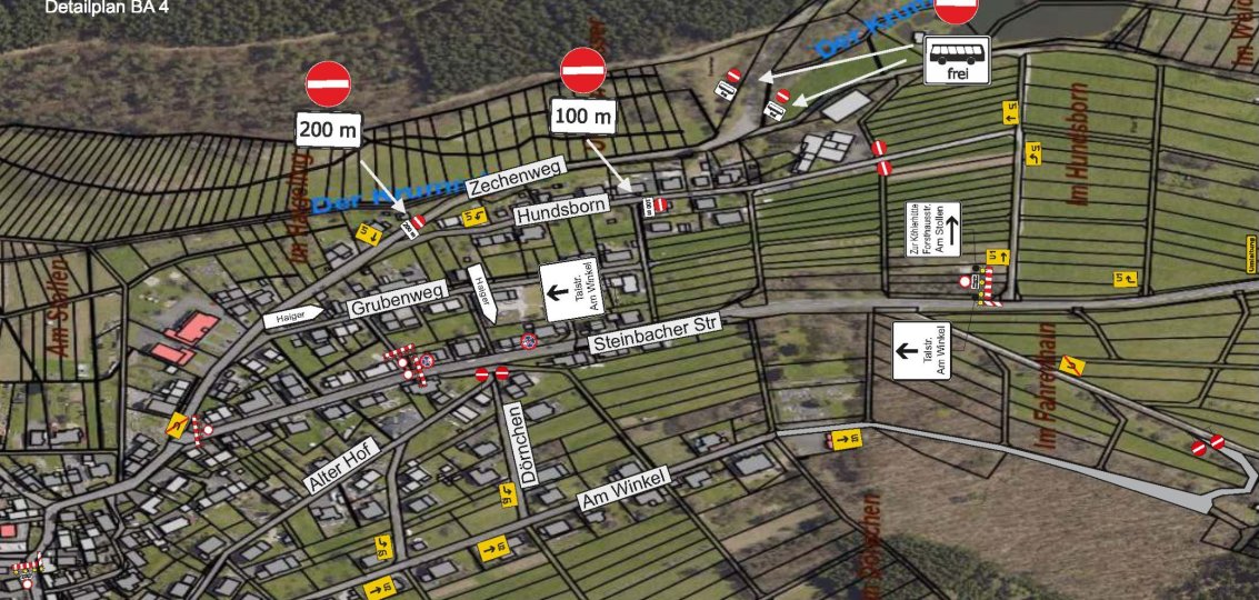 Bürger müssen Umleitungen nutzen | Stadt Haiger – traditionell kreativ ...